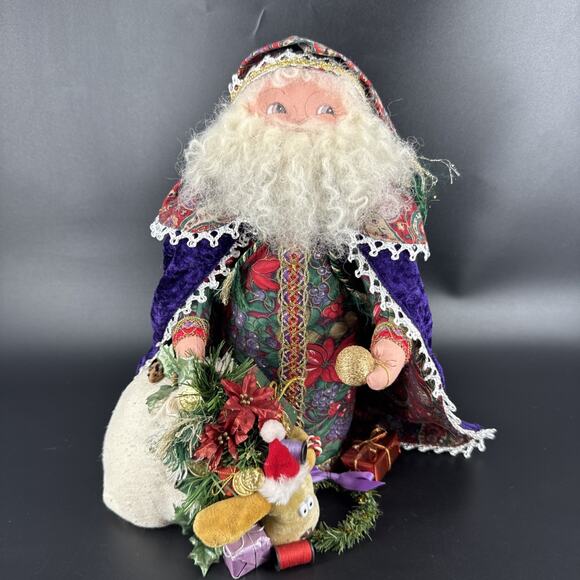 Unbranded | Holiday | Handmade Christmas Shelf Sitting Santa Mantel ...